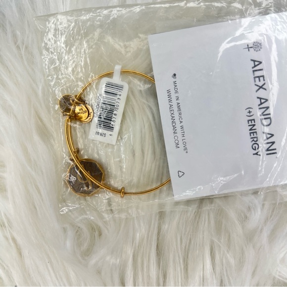 Alex and Ani | Jewelry | Alex And Ani Rafaelian Gold I Initial Monogram Charm Bangle Bracelet ...